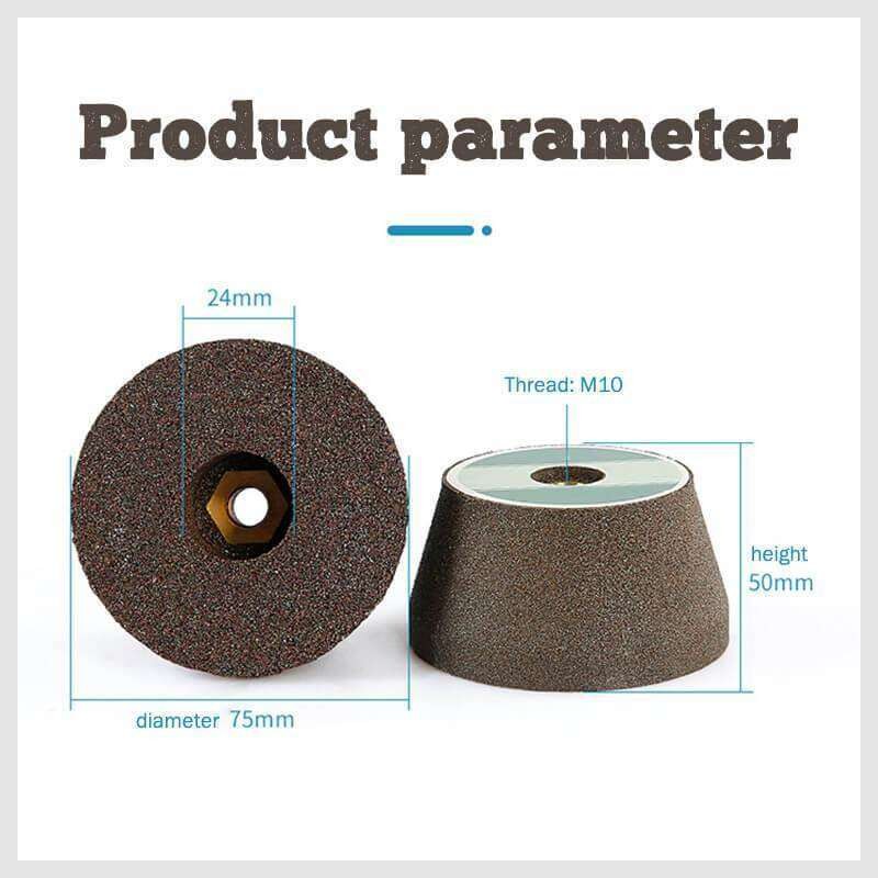 Diamond Polishing Wheel Cup Type Stone Grinding Head Emery Sanding Disc ...