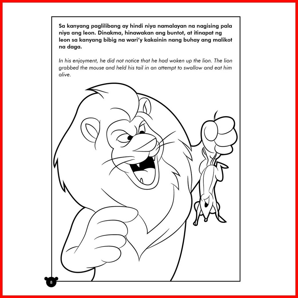 Ang Daga At Ang Leon (The Mouse And The Lion) - Mga Kuwentong May Aral ...