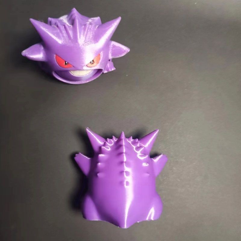 Creative 3D Printed Pet Plush Toy Pokémon Gengar Toy Fire Breathing ...