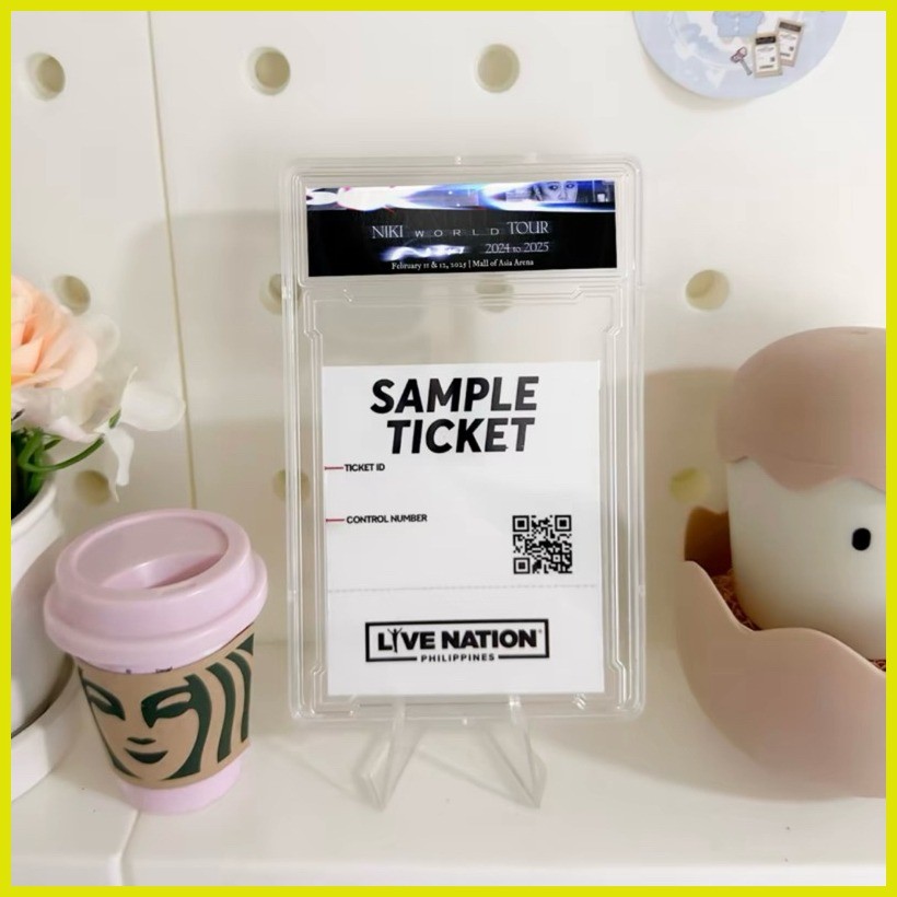 ☸ ∇ NIKI Buzz World Tour in Manila Concert Ticket & Photocards Acrylic ...