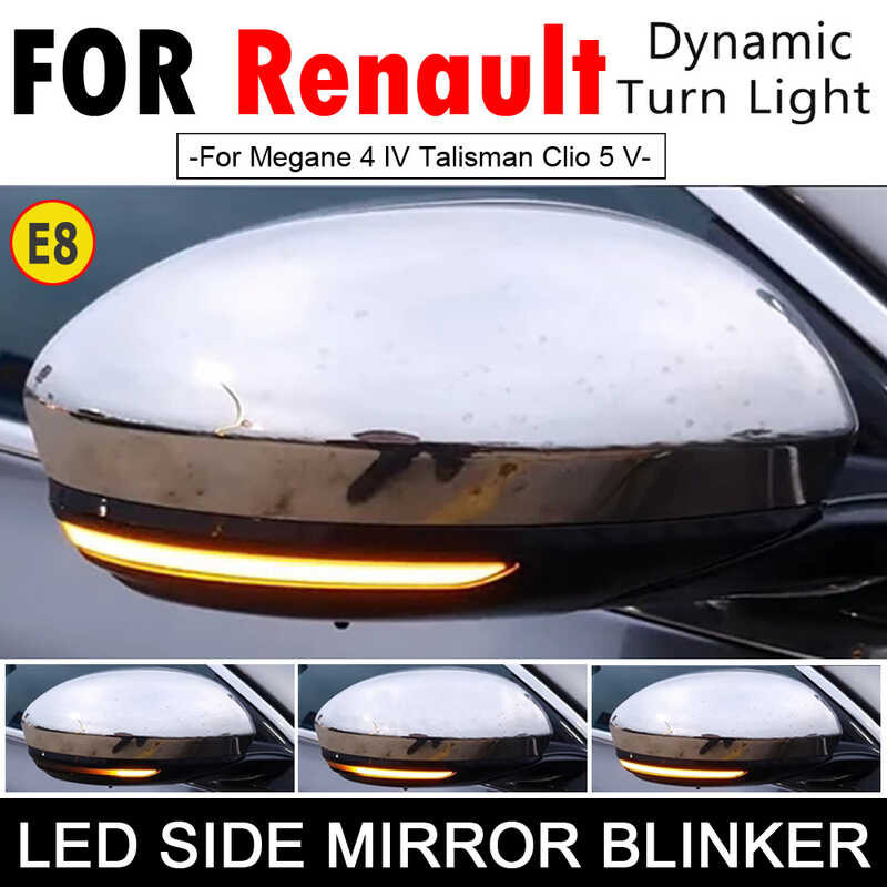 Dynamic LED Turn Signal Side Mirror Indicator Sequential Blinker Light ...