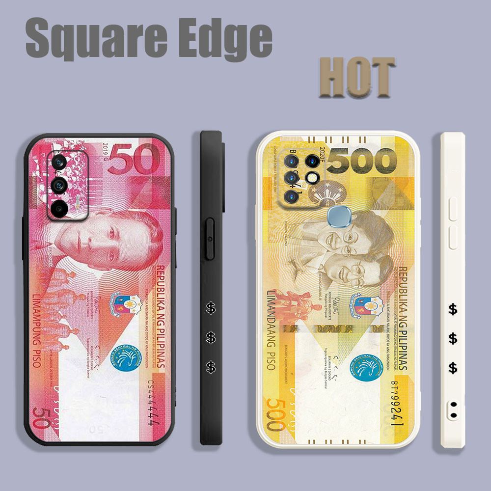 Casing For Tecno Camon 18 18P 18T Spark Go 2022 money peso 500 Piso ...