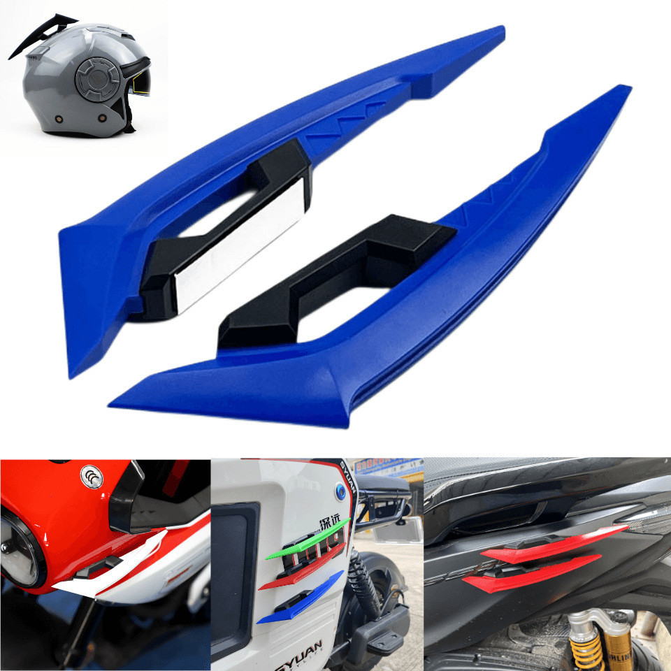 RONXMOR 2PCS Motorcycle Front Fairing Winglets E-bike 1pair Universal ...