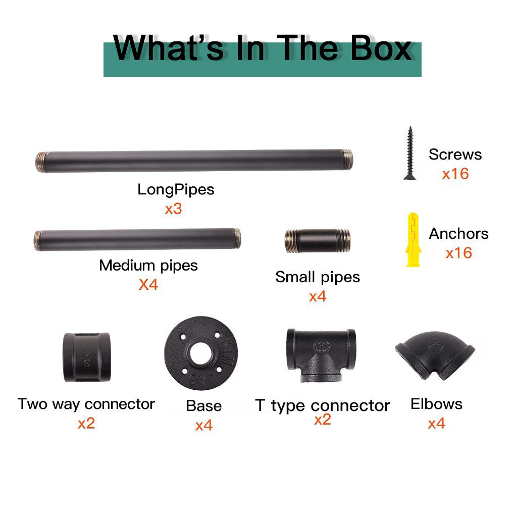 Heavy Duty Wall Mounted Hanger Rack Drying Rack Multifunctional Iron ...