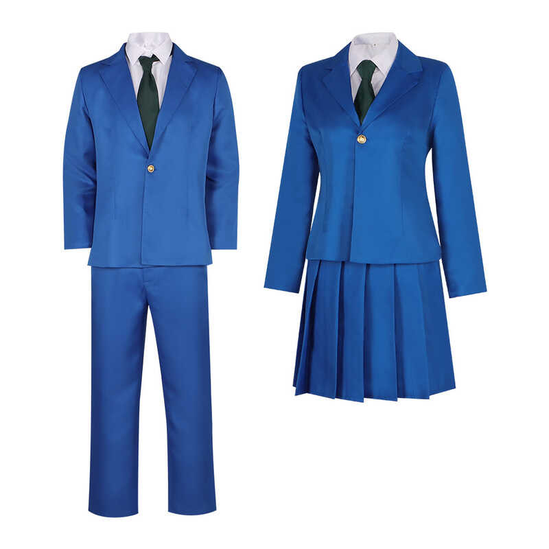 Detective Conan cosplay costume Kudo Shinichi Mouri Ran Kobayashi Conan ...