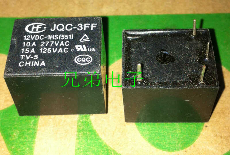Soybean milk electromechanical pressure cooker relay HF3FF JQC-3FF 012-HS 4-pin 12V general T73 ...