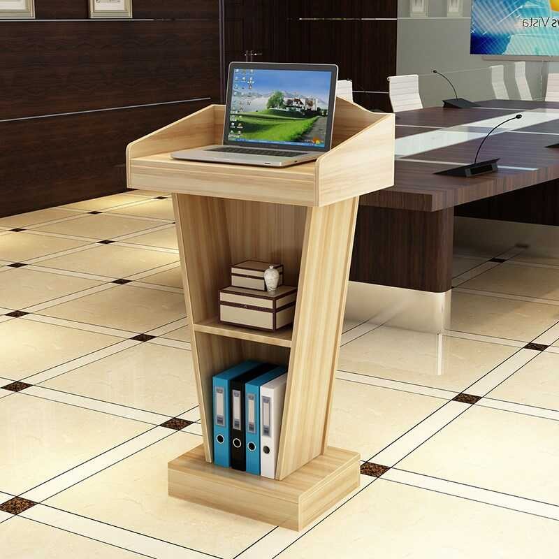 Lecture podium, lectern, speaker, solid wood speaker, conference room ...
