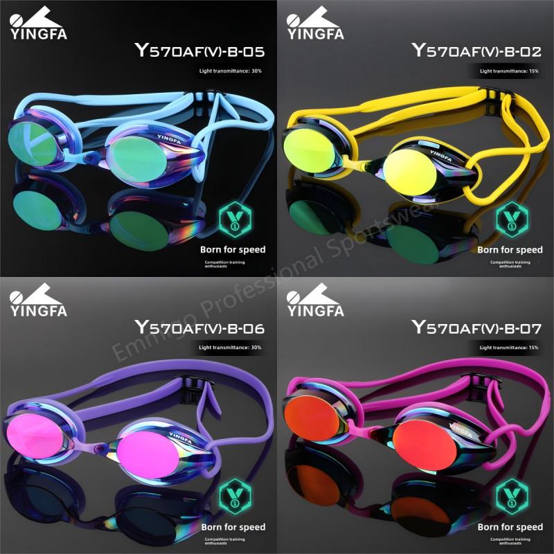 YINGFA Hydropulse Mirror Men & Women Swimming Goggles | Shopee Philippines