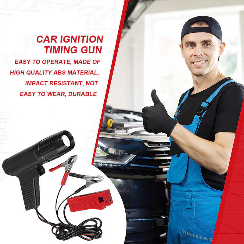 12V Ignition Timing Gun Strobe Gun Ignition Strobe Ignition Point Gun ...