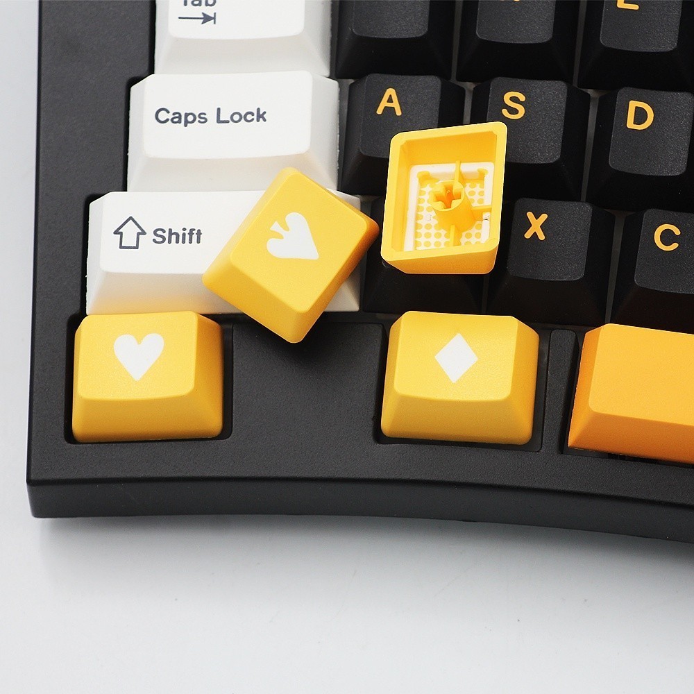 PBT Poker Keycap 1.25U 4pcs OEM Profile For Mechanical Keyboard ...