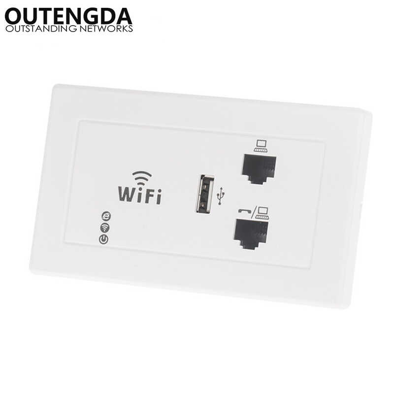 854 AP Wireless Wall, Wifi Extender Router, USB Charging Access Point ...