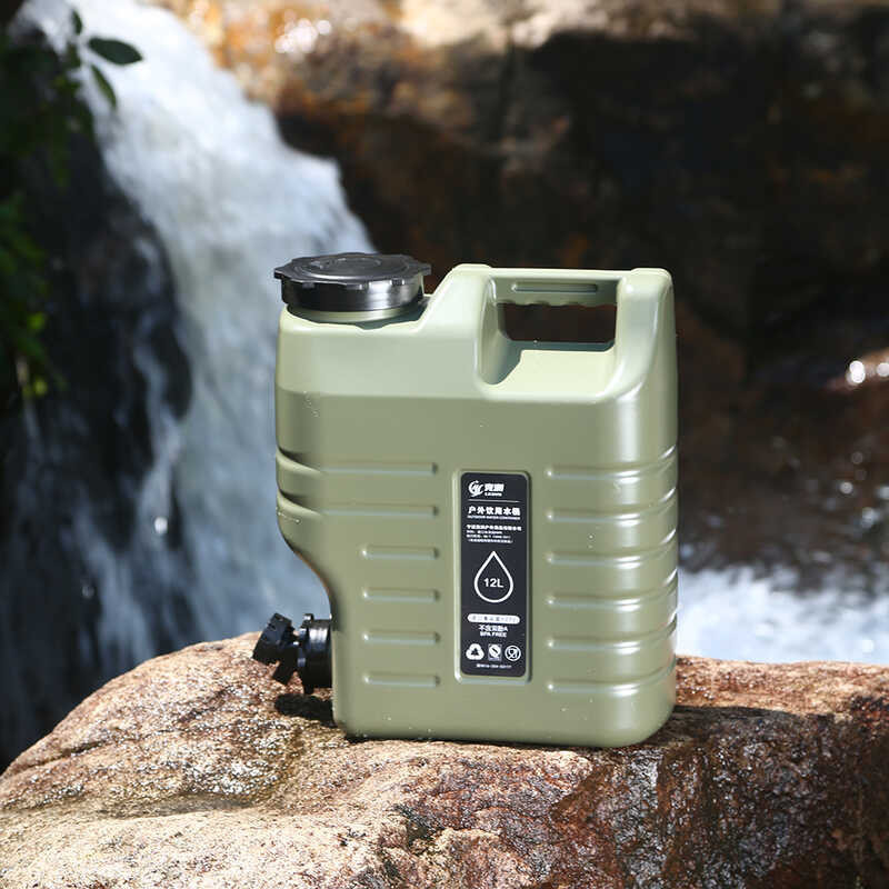 261 3.2 Gallon/12L Na Container Ng Tubig Sa Camping Na May Hawakan ...