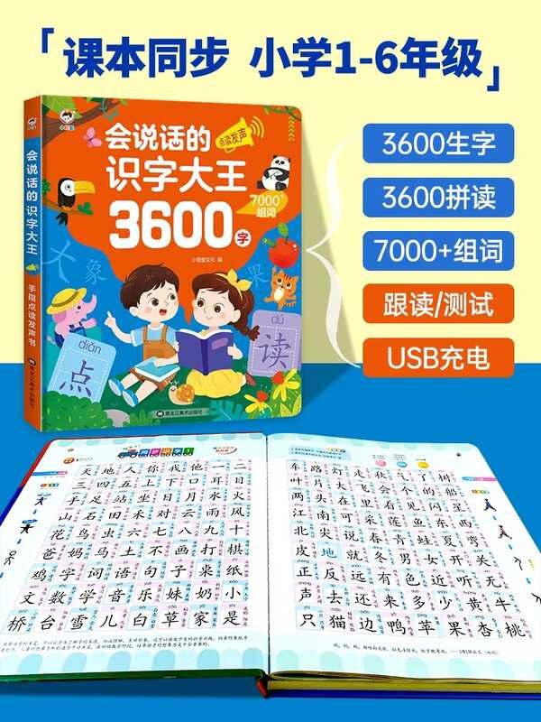 The Talking Word King 3600 Character Recognition Tool Kindergarten ...