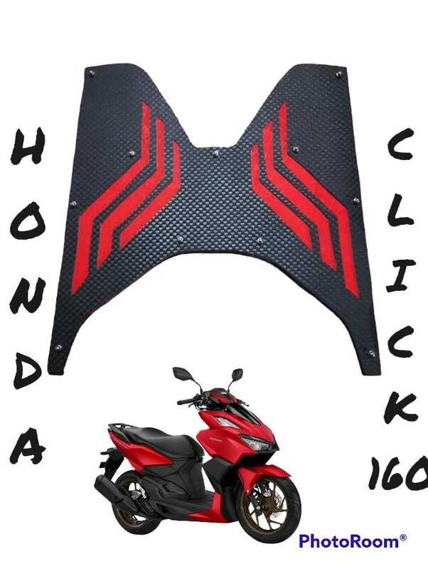 Click Honda 160 Footboard Rubber Matting Design | Shopee Philippines