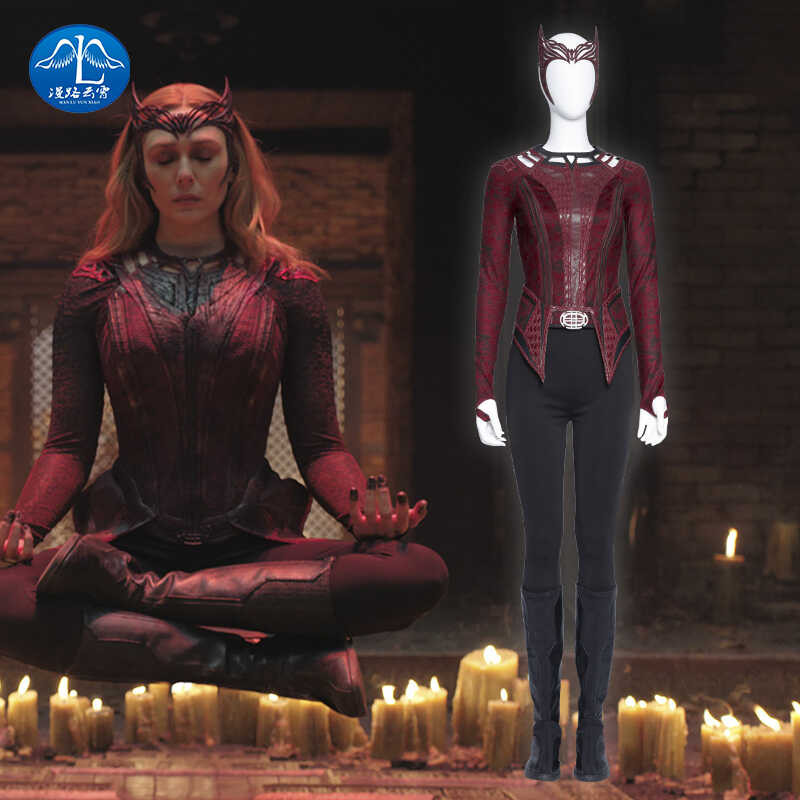 Witch Wanda cosplay costume, multiple universes, same style, full set ...