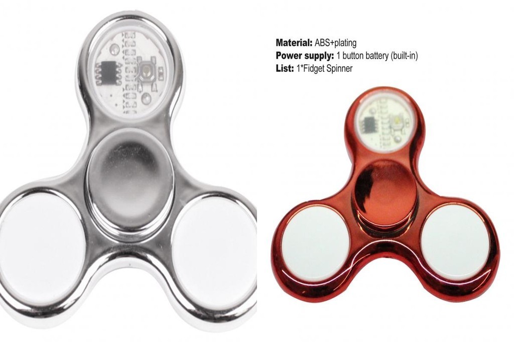 Rotating Finger Spinner Light Effect Changing Patterns LED Electroplate ... Rotating Finger Spinner Light Effect Changing Patterns LED Electroplate ...