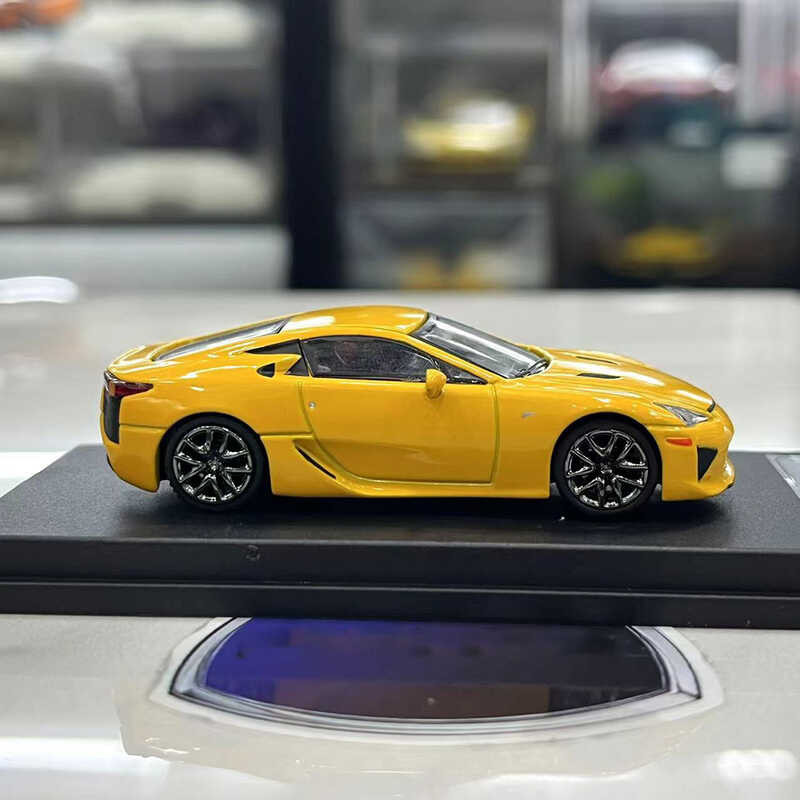 Original Die-cast 1:64 Scale 2010 Lexus Lfa Simulation Alloy Car Model Fan Collection Display ...