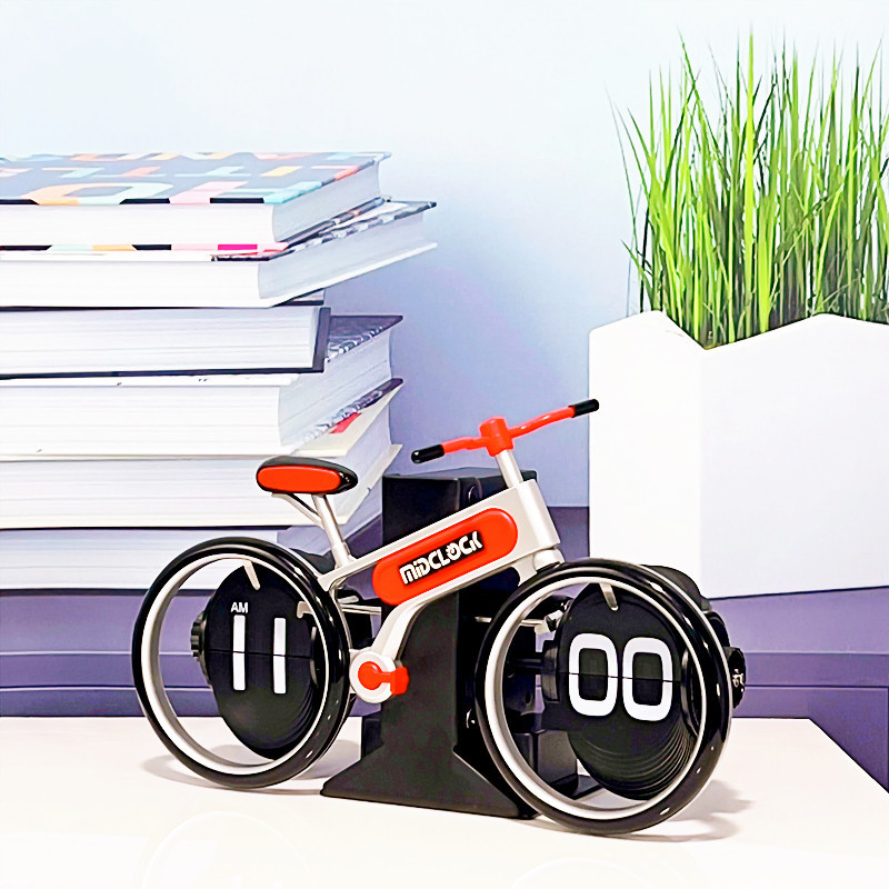 Metal Robot Clock Desk & Table Decoration Bedside Wake Up Light Alarm ...