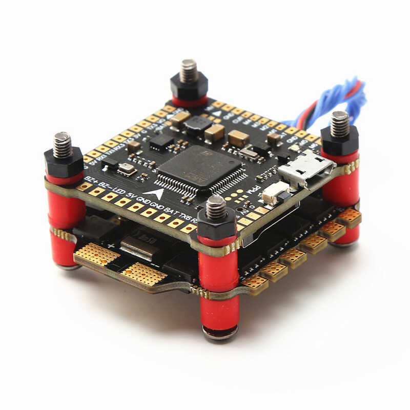 Betaflight F4 V3S PLUS FC Flight Controller Board at BLHELI 30A/45A/60A 3-6S 4-in-1 Brushless ...