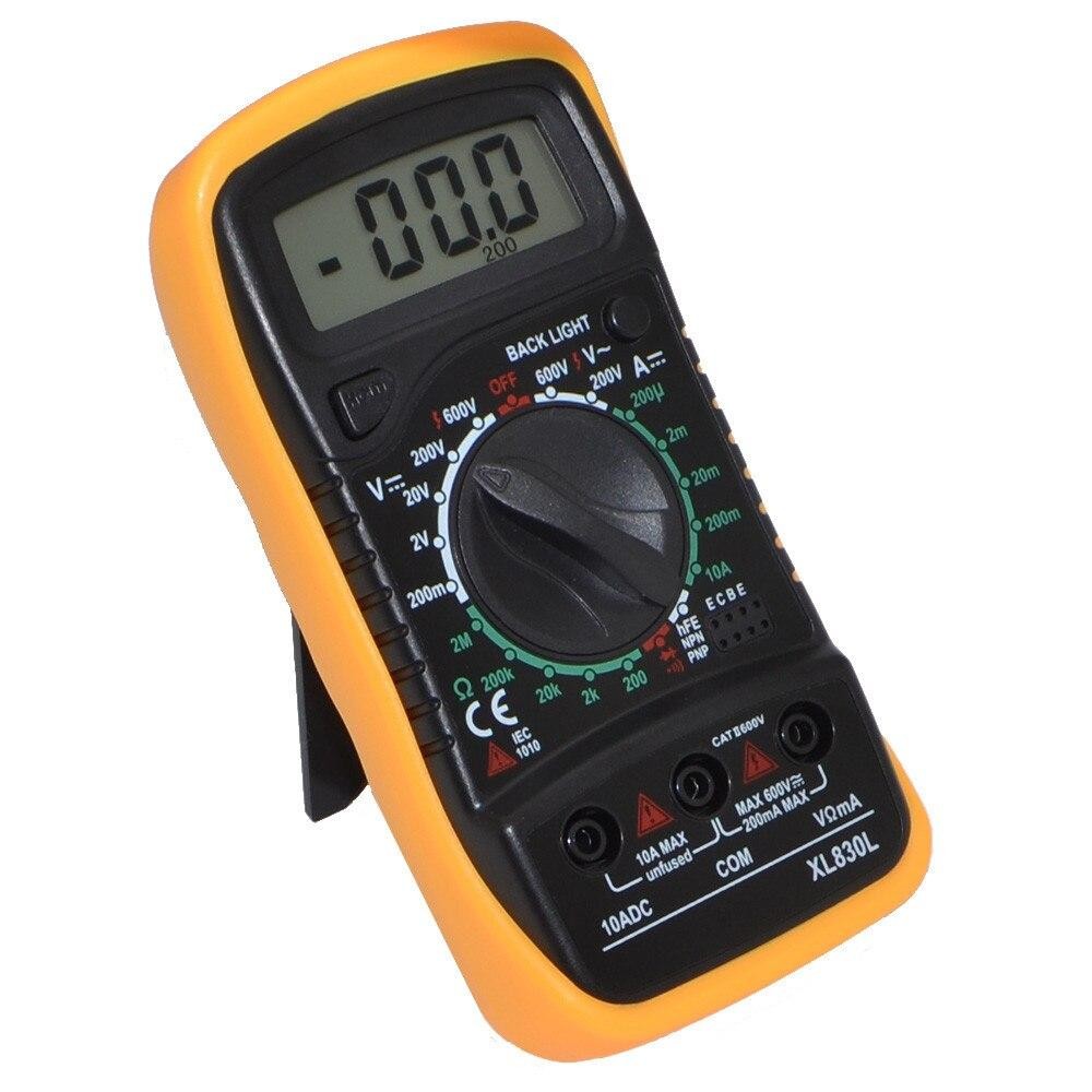 Digital Multimeter Multi Tester XL830L/DT830D Manual-Ranging Multi ...