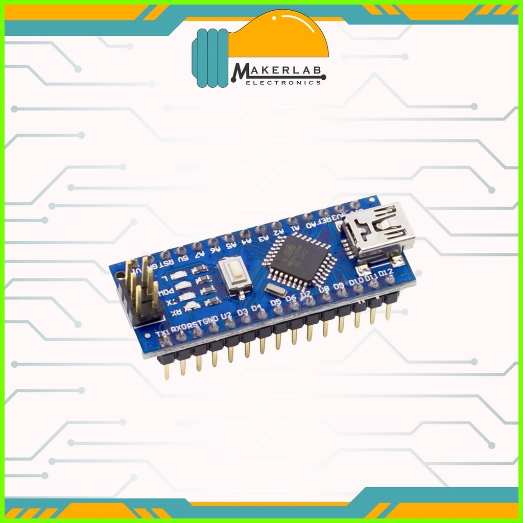 ♥ ⏏ Arduino Nano ATmega328P CH340G CH340 Soldered Unsoldered | Shopee ...
