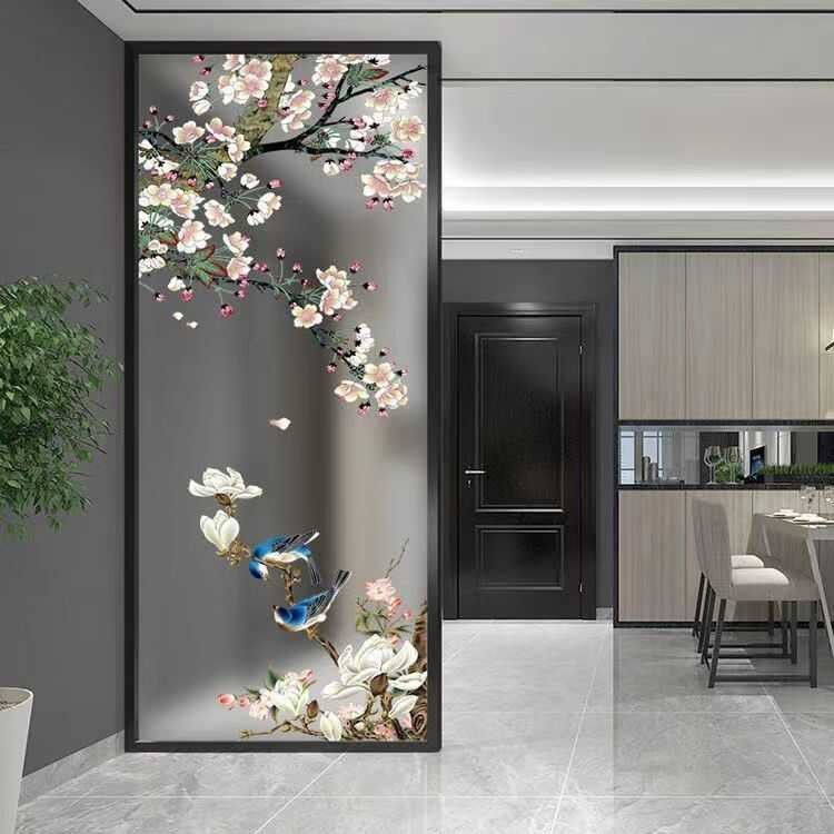 Light luxury tempered glass modern minimalist screen toilet, bathroom ...