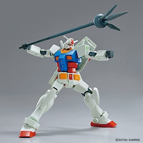 Authentic ENTRY GRADE Mobile Suit Gundam RX-78-2 Gundam (Full Weapon Set) 1/144 scale color-co ...