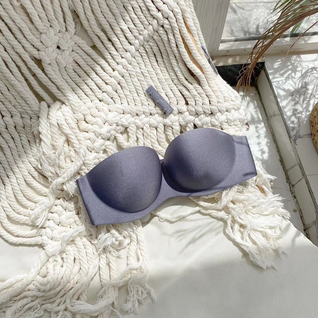 Women Strapless Bras Bralette Breathable Underwear Seamless Lingerie ...