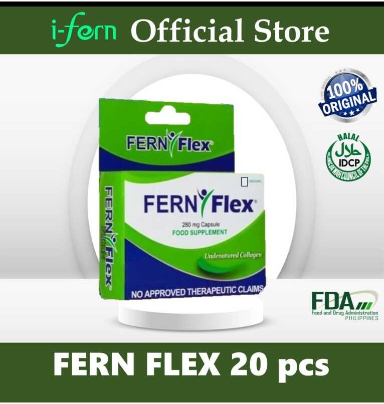 FERN Flex 20 pcs - Bagets to the joints! (Undenatured Collagen) - ifern ...