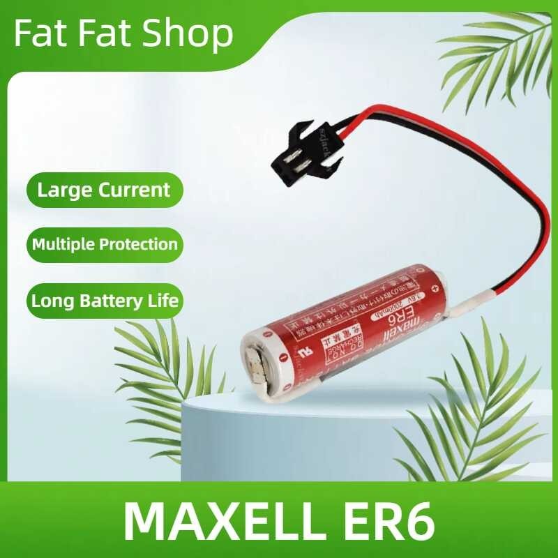 MAXELL ER6 3.6V 2000mAh Ayon sa OTC robot battery na may plug para sa ...