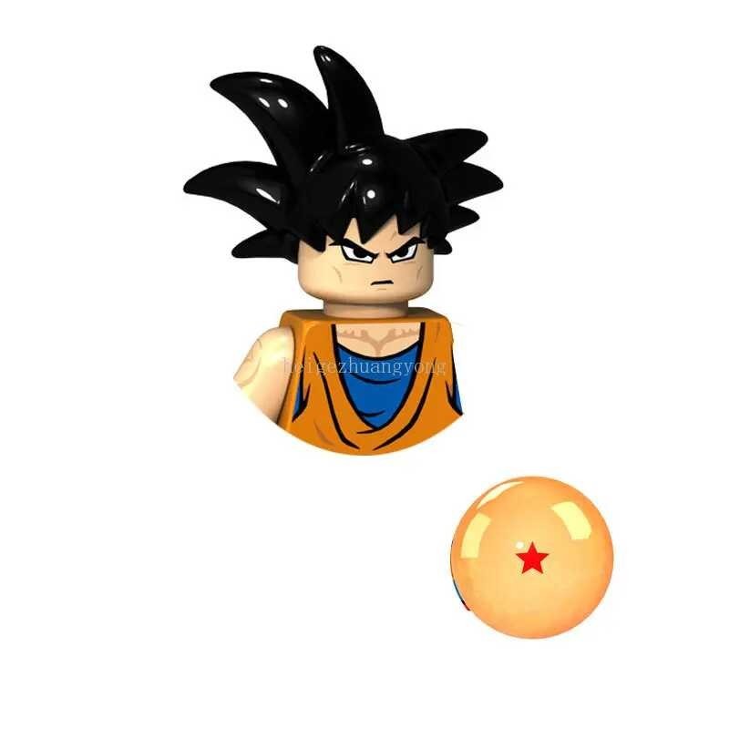 Son Dragon Ball Z Cartoon Goku Vegeta Buliding Blocks Bricks Mini ...