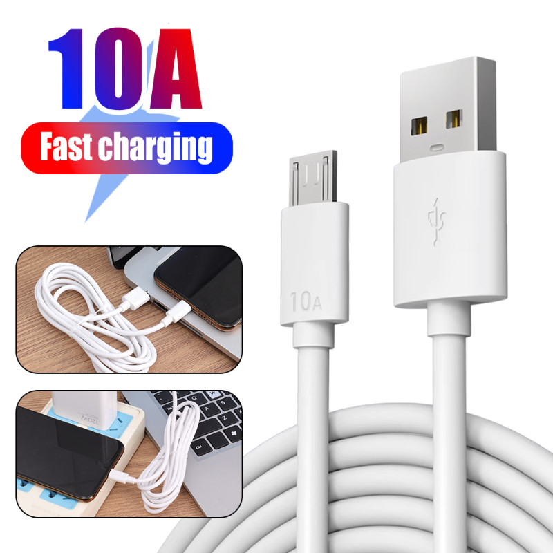 10A Android Fast Charging Cable - Phone Power Cable Wire - Anti-bending ...