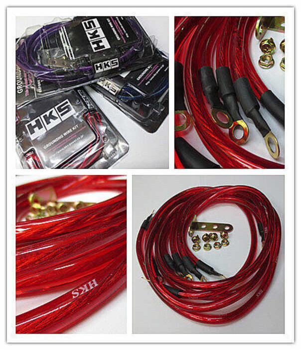& [6Pcs] Car Ground Wire Modified Ground Wire Battery Negative Ground ...