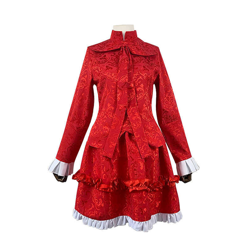 Shadow House Kate cosplay costume Lam Emily red princess dress Lolita ...