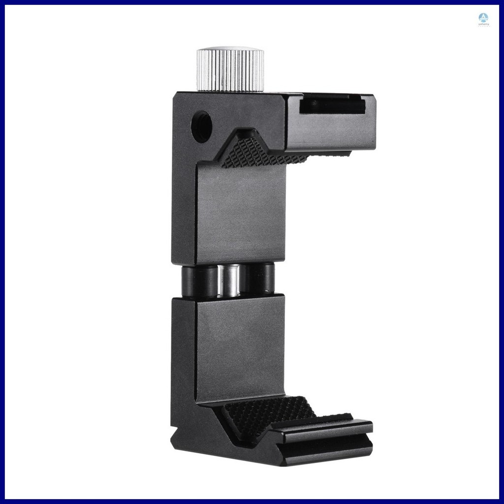 Phone Tripod Mount Clamp Universal Phone Holder Clip With 1/4 Inch ...