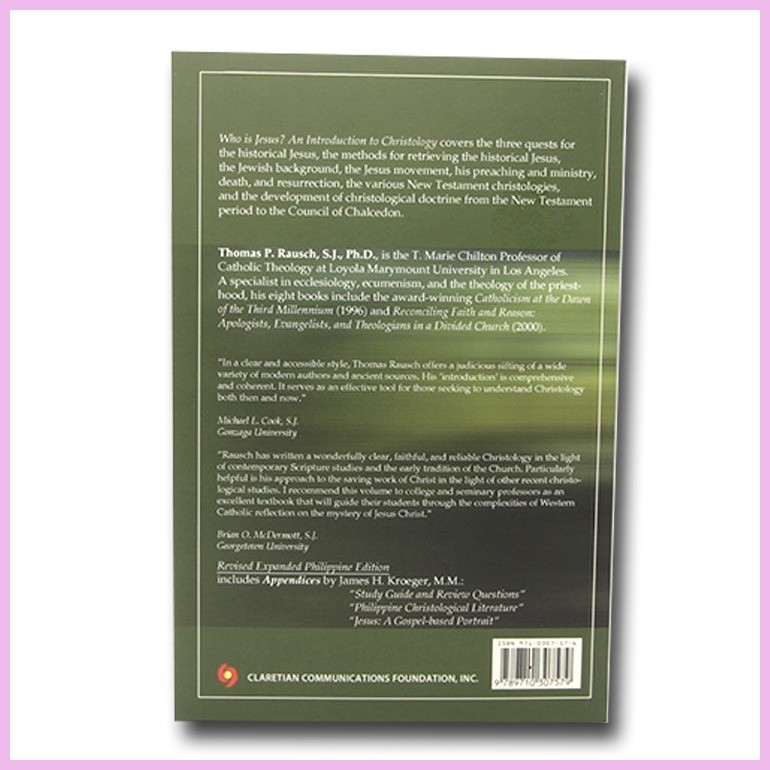 ☔︎ Who is Jesus? An Introduction to Christology (Revised Expanded Philippine Edition) | Shopee ...