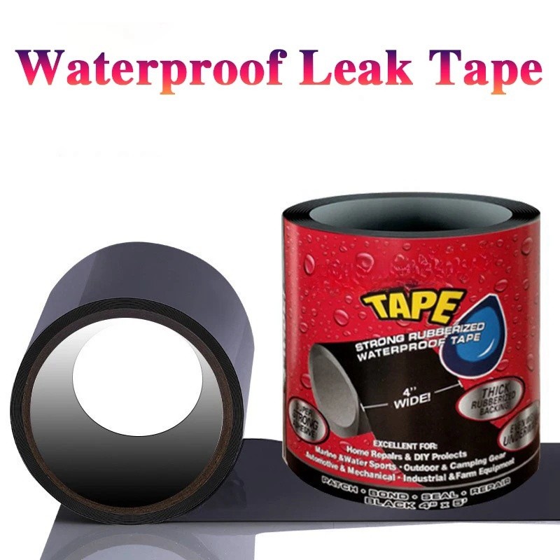 150cm Rubberized Waterproof Tape Super Strong Flex Anti Leakage Fix ...