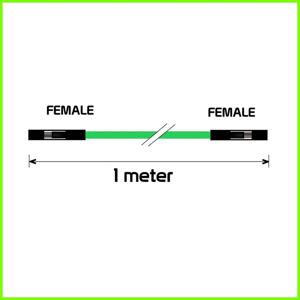 long 1 meter 100cm jumper connecting wires dupont header for Arduino ...