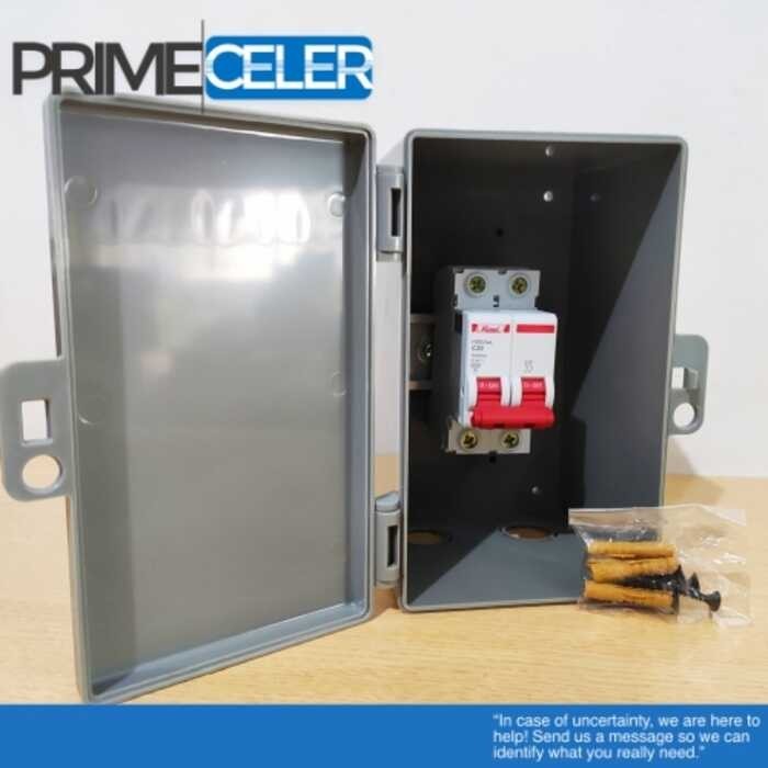 Circuit Breaker with Housing (20Amps/2P MIni) | Shopee Philippines