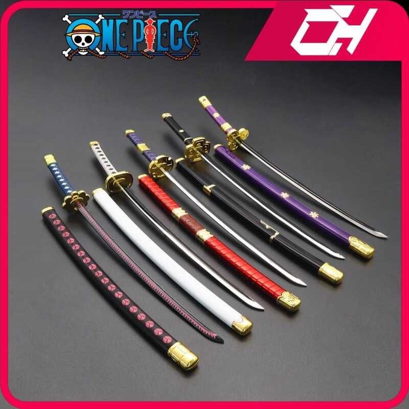 One Piece Weapon Roronoa Zoro Yama Game Keychain Weapon Model Katana ...
