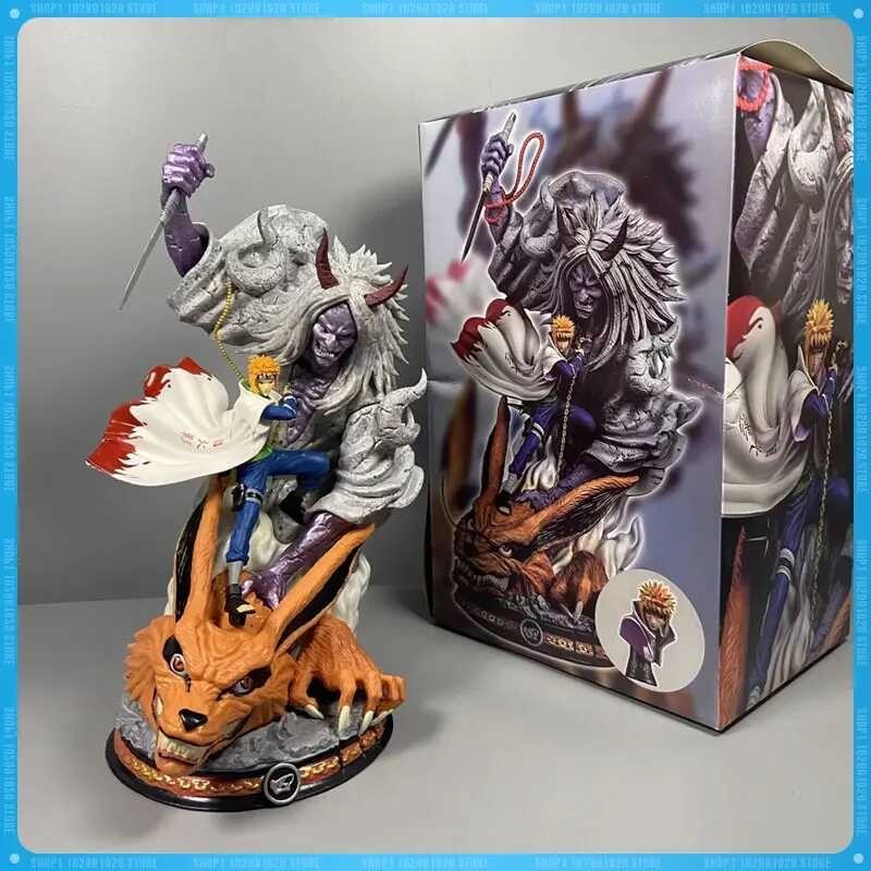 Naruto Anime Figure Namikaze Minato Figure Naruto Statue Yondaime ...