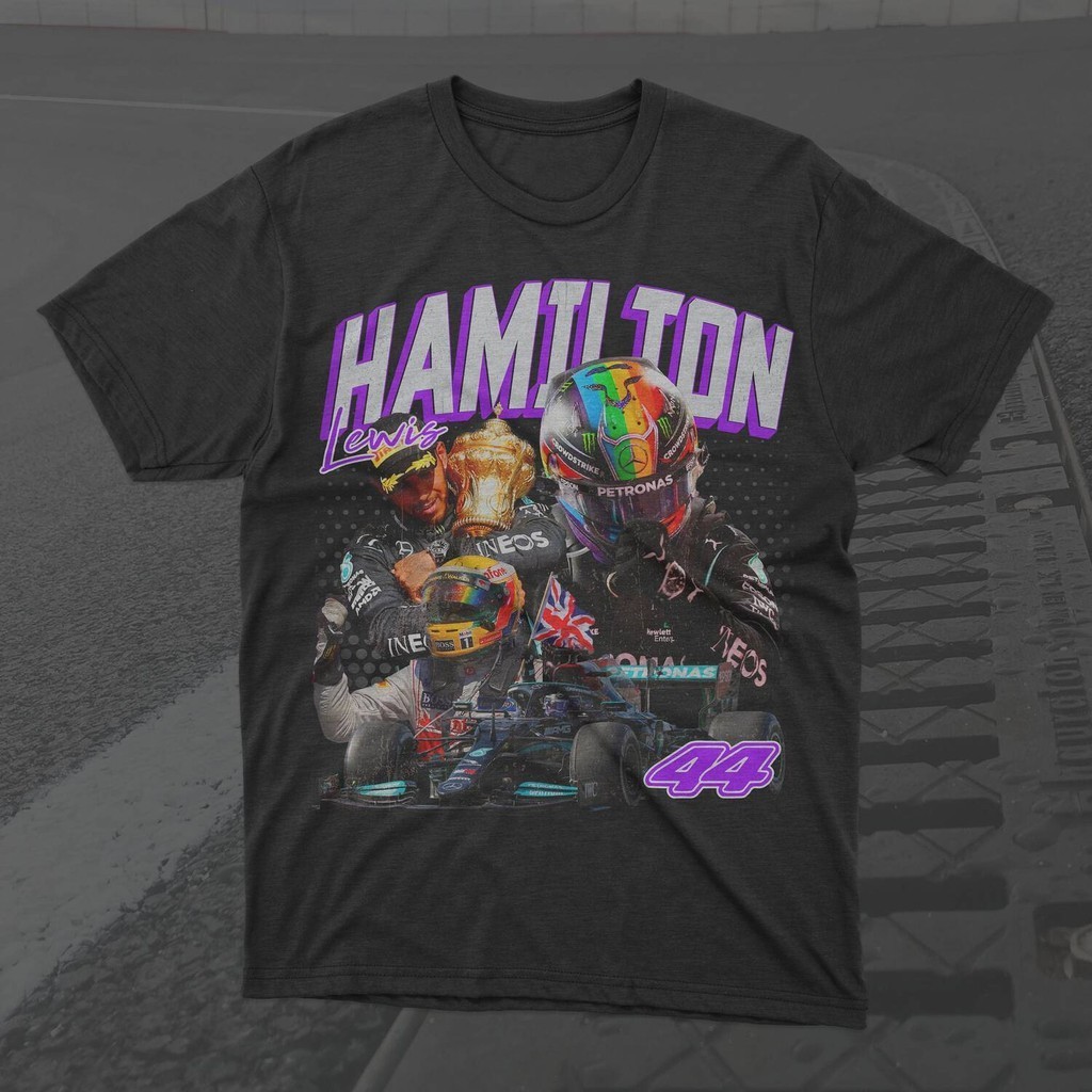 Lewis Hamilton Formula 1 Graphic Racing Shirt, British Vintage F1 Lewis ...
