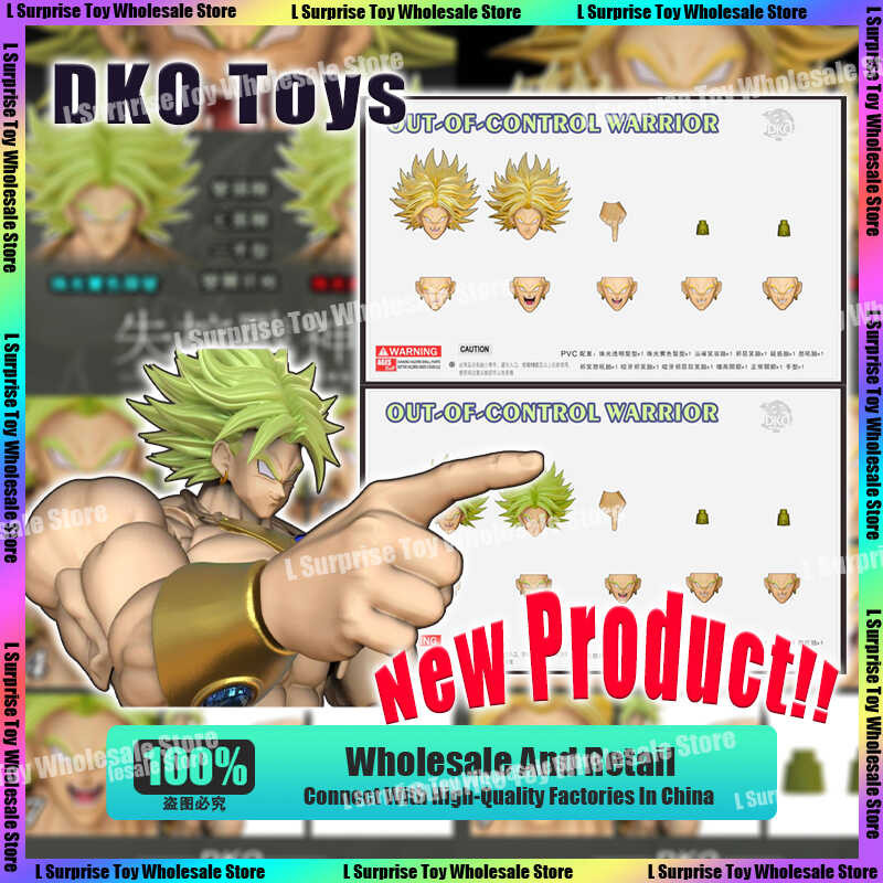 DKO Toys Kong Studio Beast Deities Fenrir Out Of Control Warrior Heads ...
