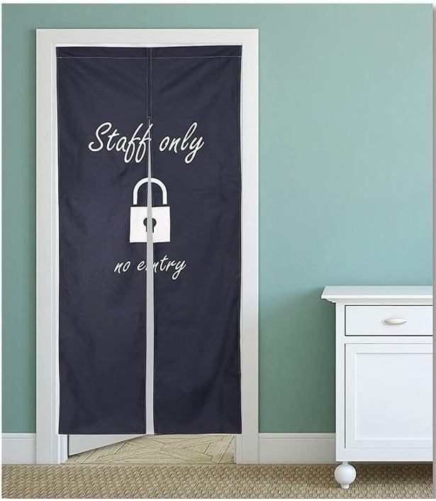Curtain ng pinto Noren Curtain, Long Length Dressing Bath, Toilet, Room ...