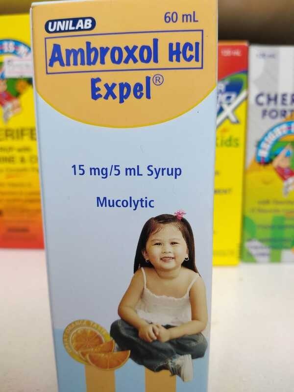 Expel ( Ambroxol HCL ) 15mg/5ml Syrup 60ML | Shopee Philippines