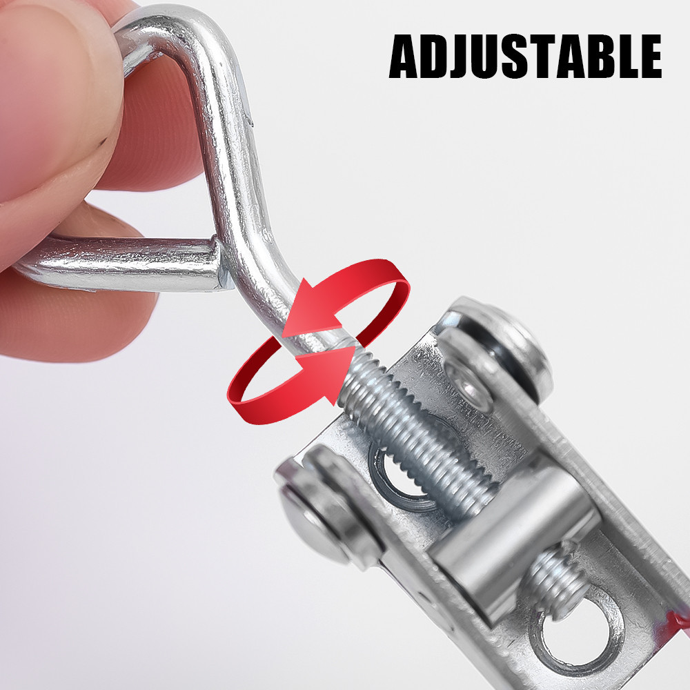 Heavy Iron Adjustable Buckle Lock Clamp Box Buckle Clamp Door Bolt Type ...