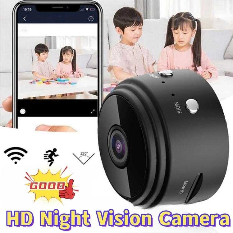Binuo sa WIFI,Magnetic suction portable HD camera Night Vision Camera Cctv camera | Shopee ...