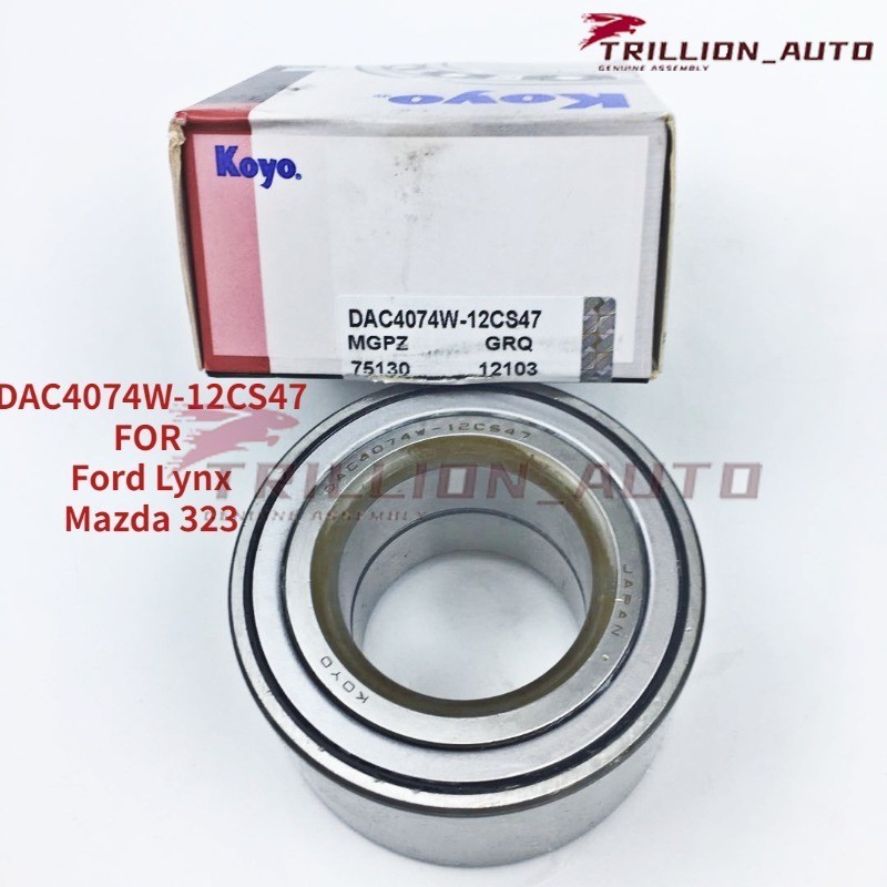 DAC4074W-12CS47 Front Wheel Bearing for Ford Lynx/Mazda 323 | Shopee ...