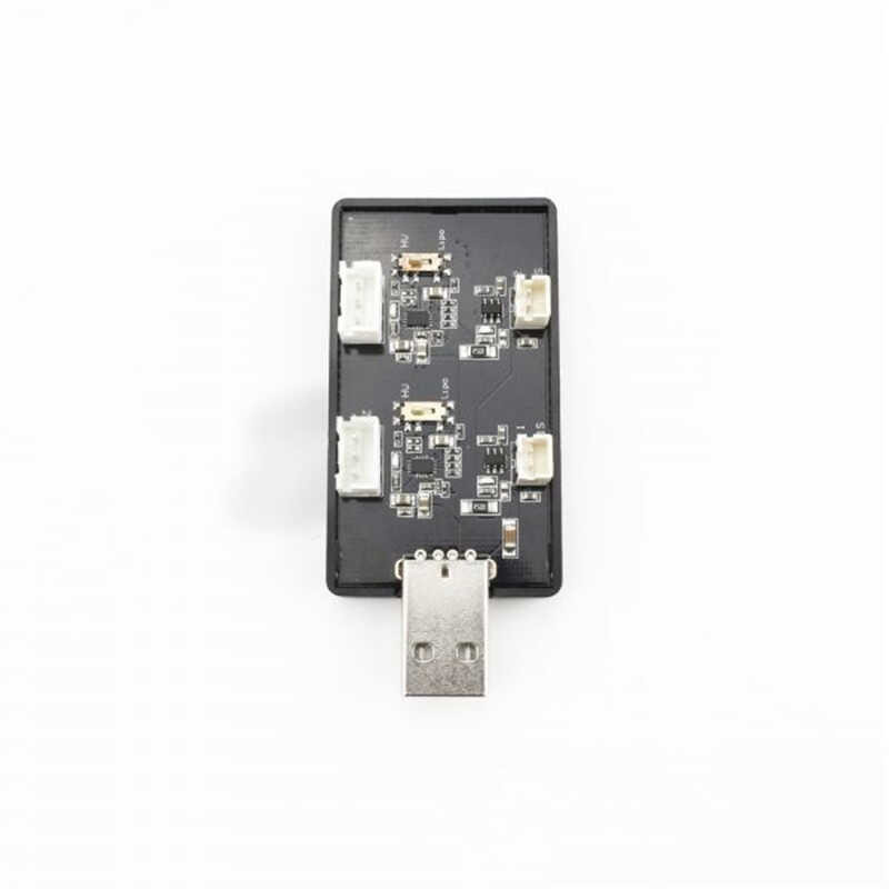 EMAX Charger 4-port 1-2S Lipo Battery Charger USB Port para sa RC Drone ...