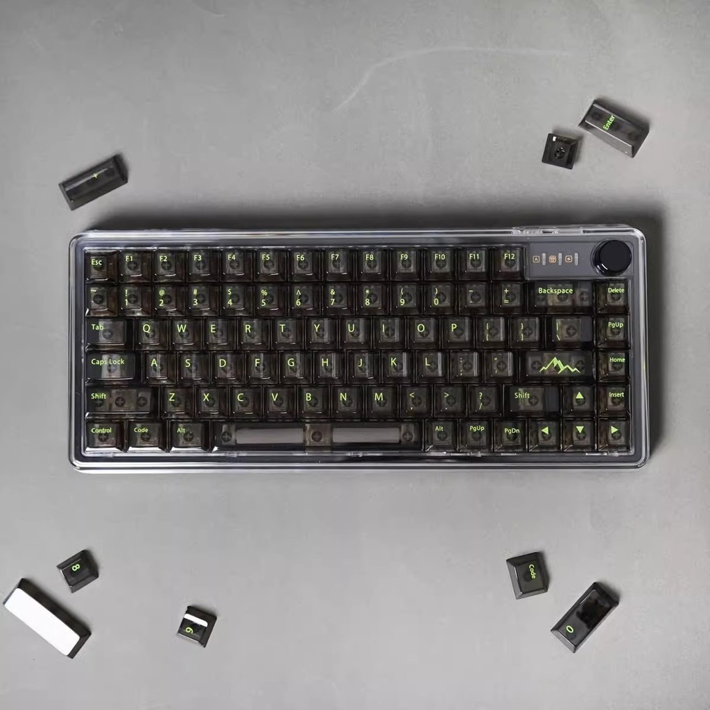 Aifei Glacier Iced Cherry Profile Through Transparent Black/Clear ...